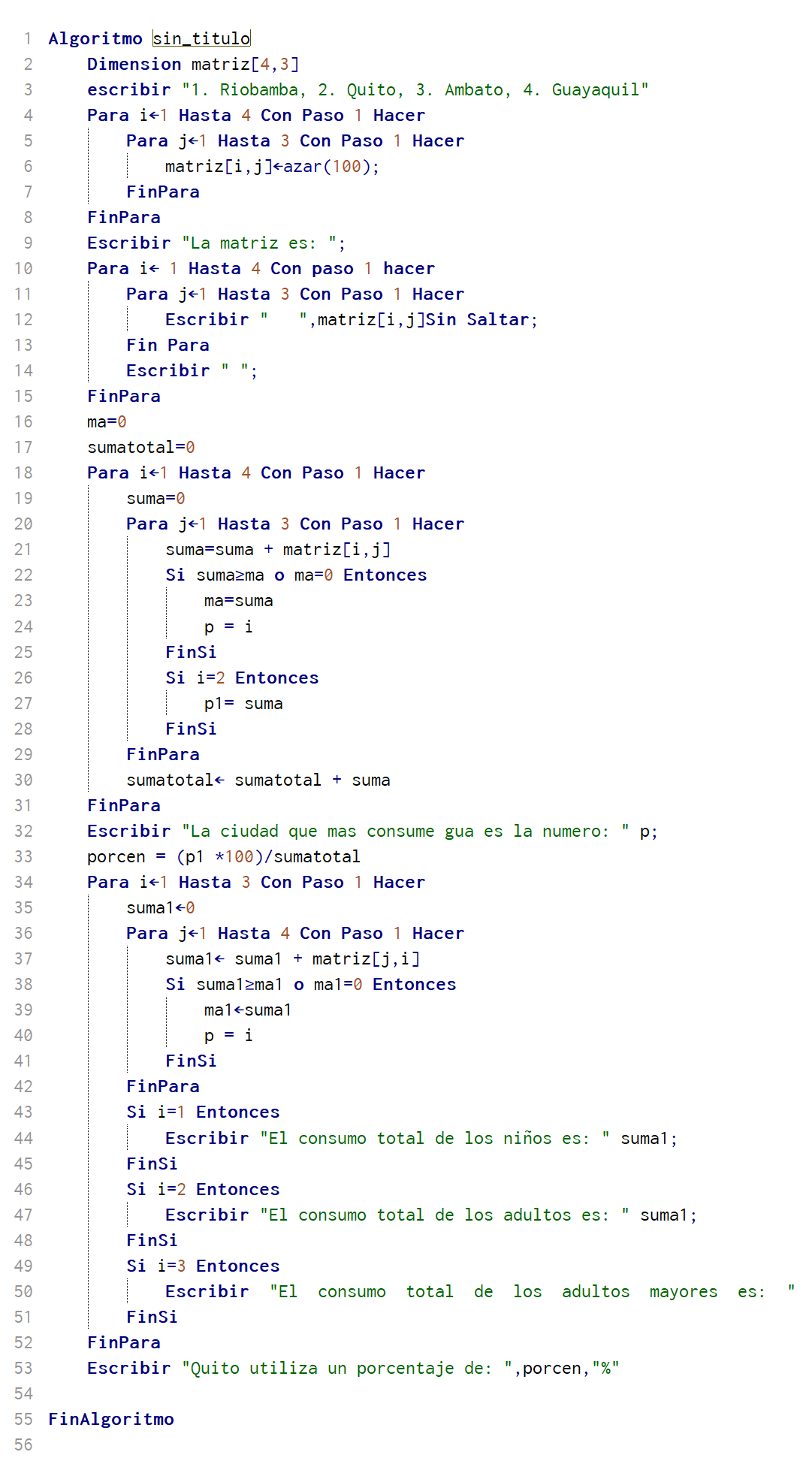 Ejemplos | Programación de computadores